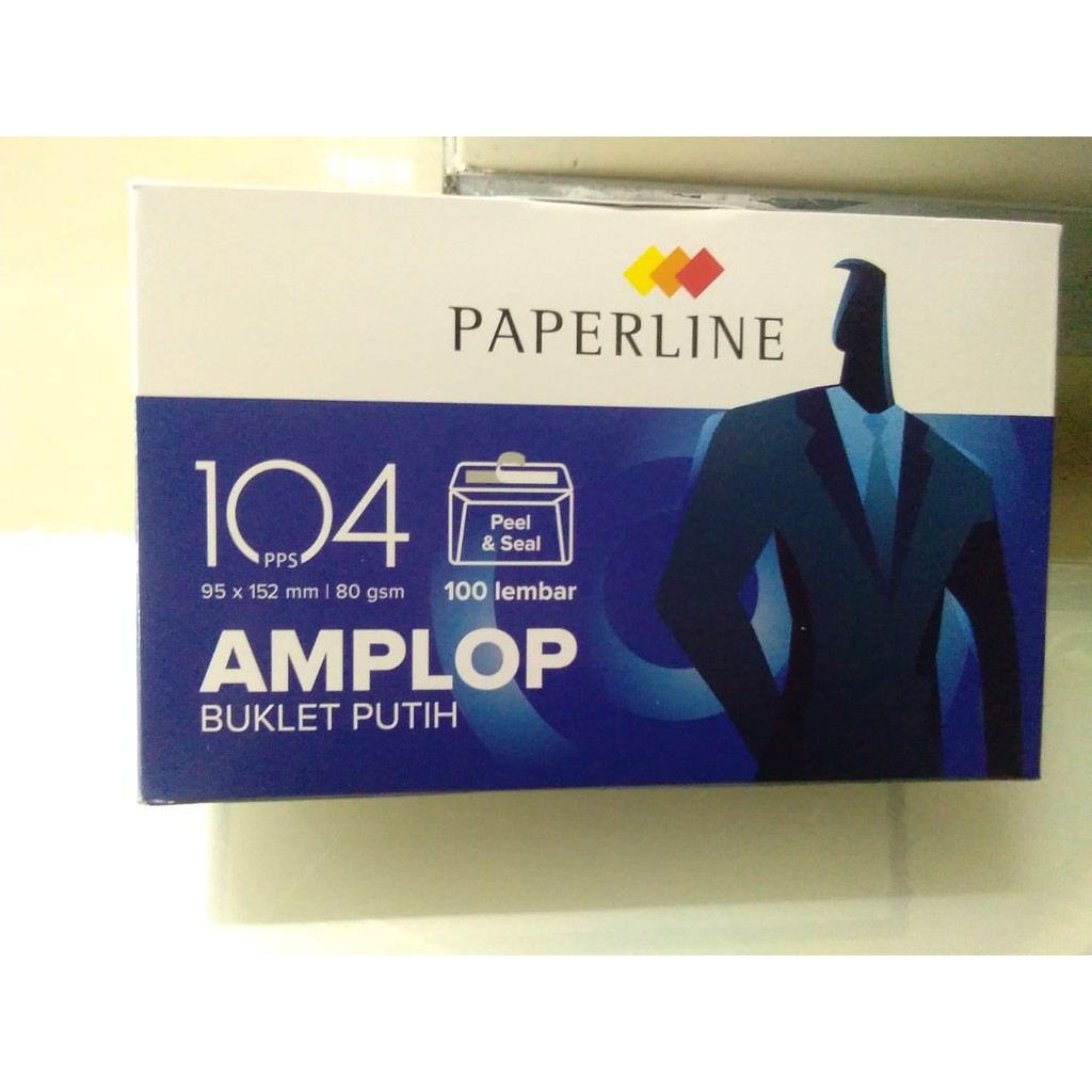 Jual PAPERLINE AMPLOP PUTIH POLOS 104 PPS | Shopee Indonesia