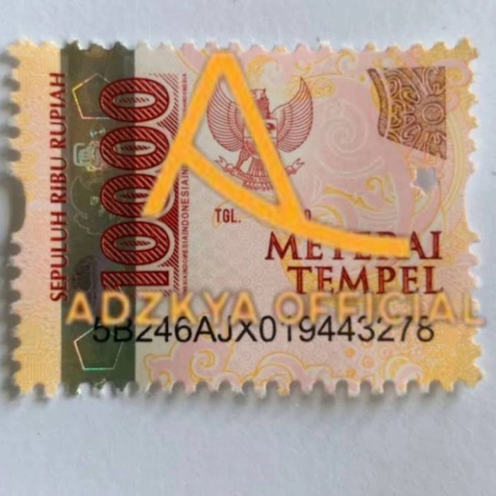 Jual Perangko 10000 Asli ( Sepuluh Ribu ) | Shopee Indonesia