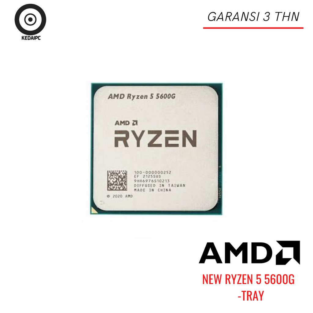 Jual AMD RYZEN 5 5600G TRAY | Shopee Indonesia