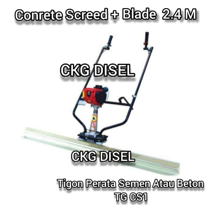 Jual Mesin Perata Semen Atau Concrete Screed TIGON Dilengkapi Blade 2.4 ...