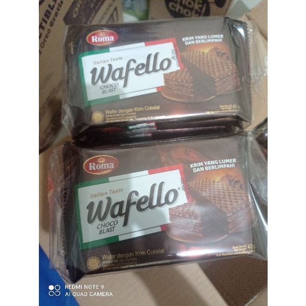 Jual WAFELLO COKELAT ISI 10 (2000an) | Shopee Indonesia