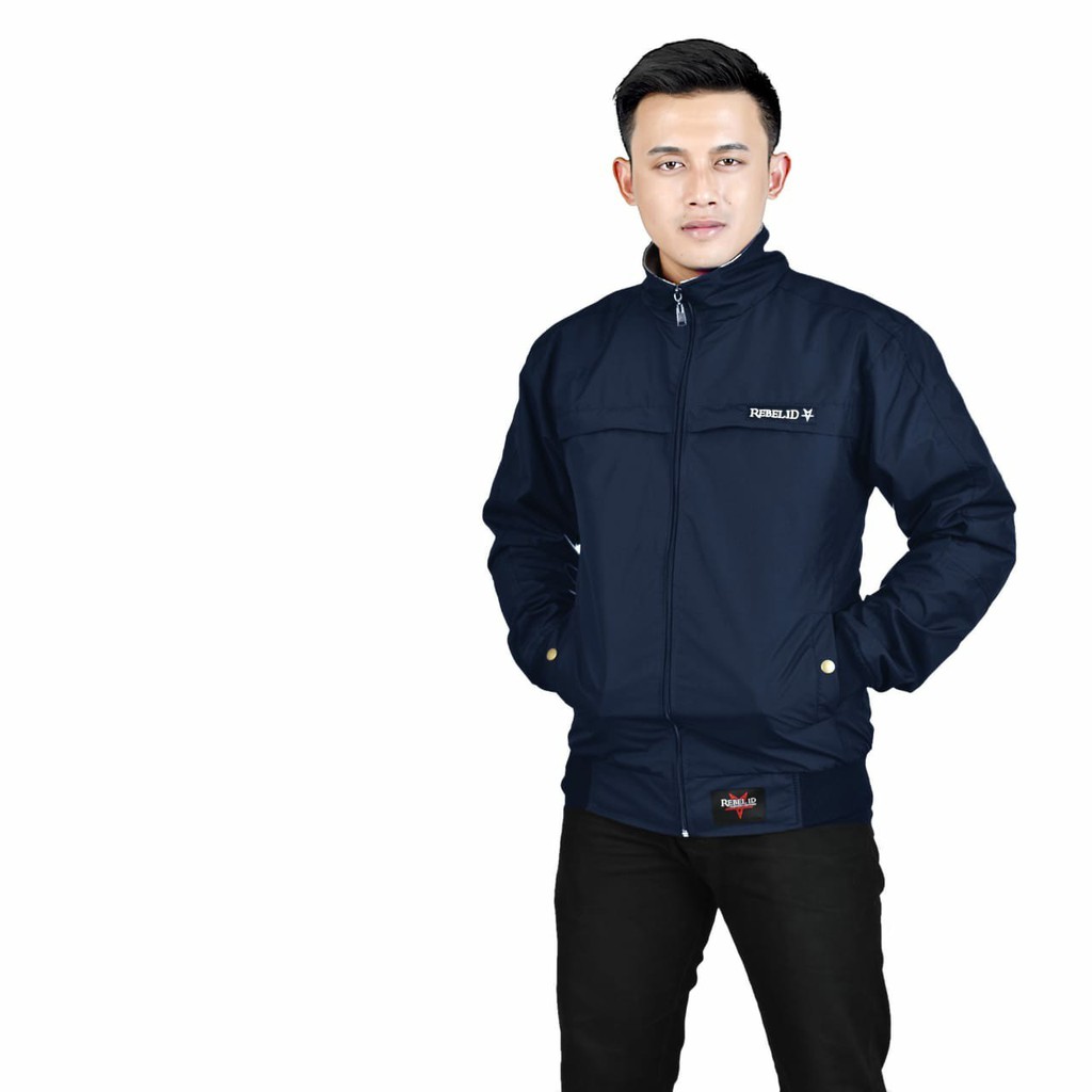 Jual Jaket parasut pria jaket parasit rebel id | Shopee Indonesia