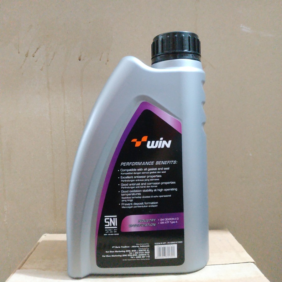 Jual Oli Win ATF II D Oli Transmisi Matic Power Steering Win II-D 1 ...