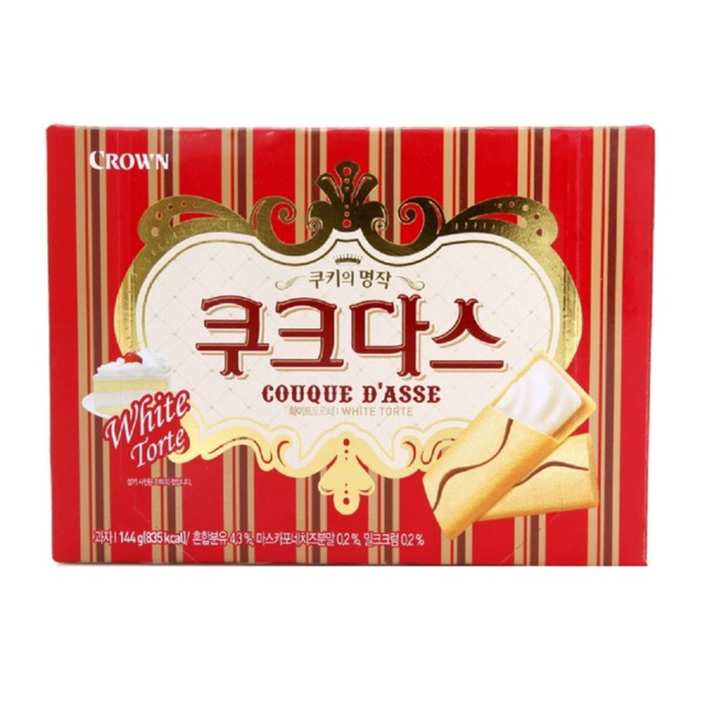 Jual Crown - Couque Dasse White 72 gr | Shopee Indonesia