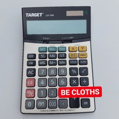 Jual Target LX-240 Kalkulator Check Correct LX 240 Desktop Meja ...