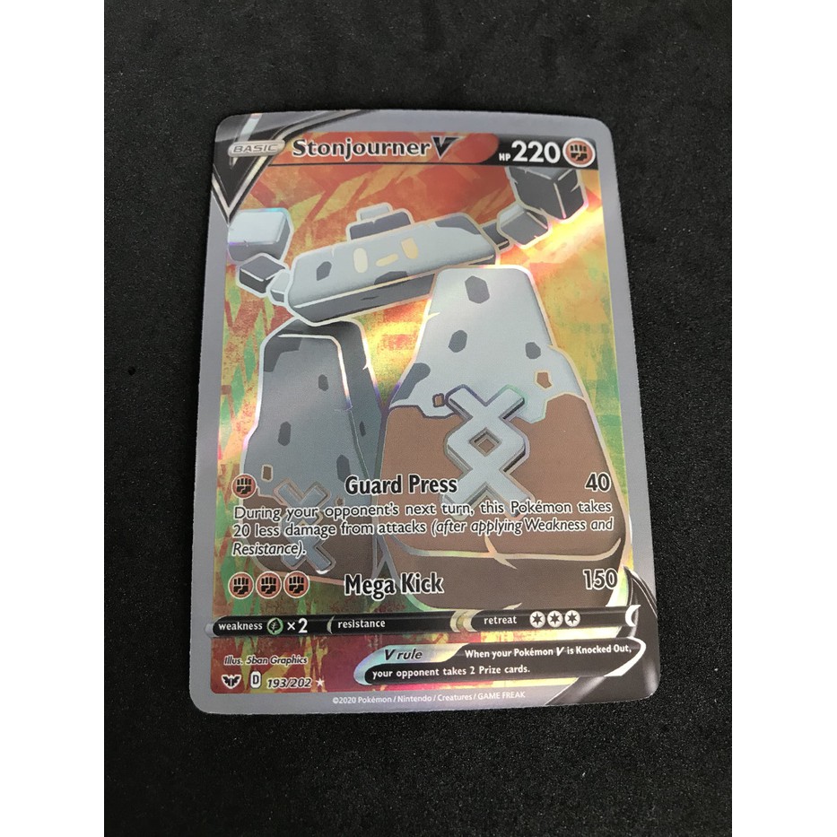 Jual Kartu Pokemon TCG V Series Sword & Shield Basic Stonjourner V ... Jual Kartu Pokemon TCG V Series Sword & Shield Basic Stonjourner V ...