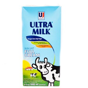 Jual Ultra Milk UHT Full Cream 1 Liter | Shopee Indonesia