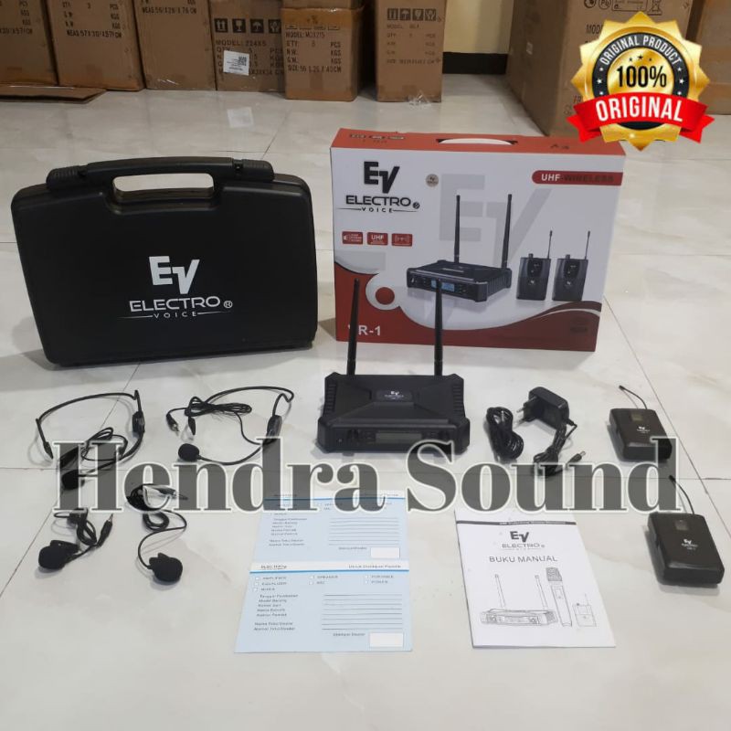 Jual Mic EV Electro Voice VR1 ORIGINAL ( 2bh clipon+2bh headset ...