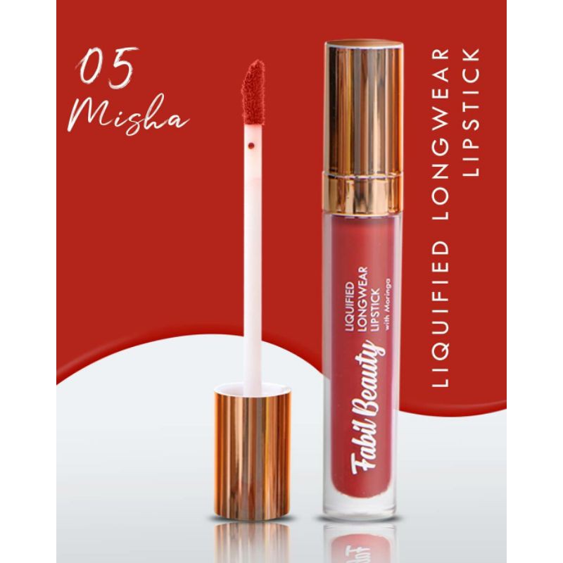 Jual Lipmatte halal lipcream fabil herbal lippen lipstick halal murah ...