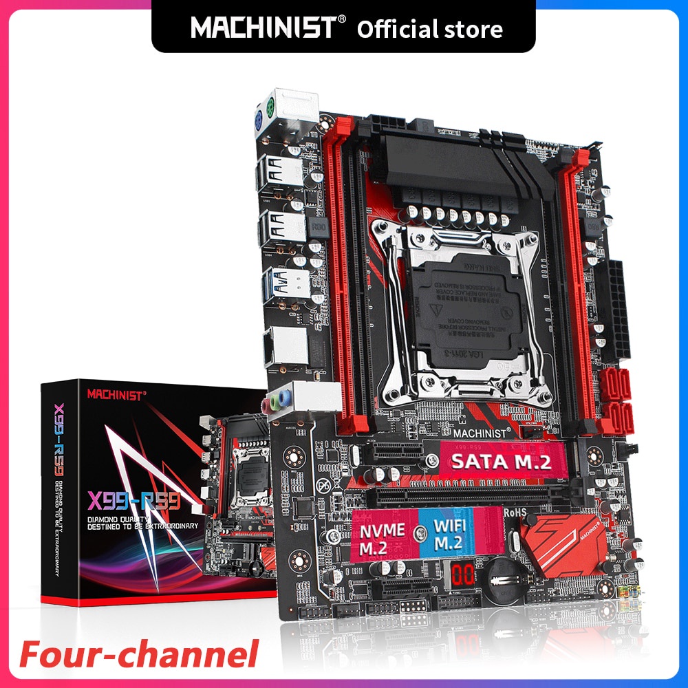 Jual Preorder Machinist X99 Motherboard Support Lga 2011 3 Xeon E5 V3