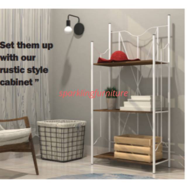 Jual Rak Serbaguna Expo MDC-6021 6022 6029 - Rak Display Minimalis Metal | Shopee Indonesia