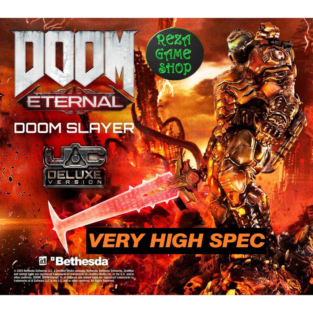 Jual DOOM Eternal Deluxe Edition | FULL DLC | Ray Tracing + DLSS ON ...