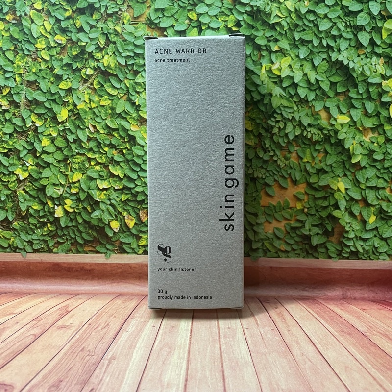 Jual Skin Game Acne Warrior Acne Treatment 30g | Shopee Indonesia