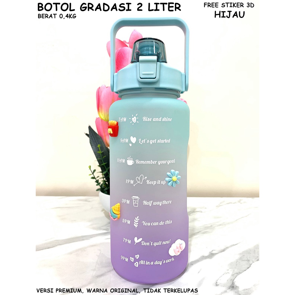 Jual BOTOL GRADASI VERSI PREMIUM 2 LITER | Shopee Indonesia