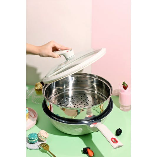 Jual STEIN COOKWARE PLATINUM SEMI PRESSURE WOK | Shopee Indonesia