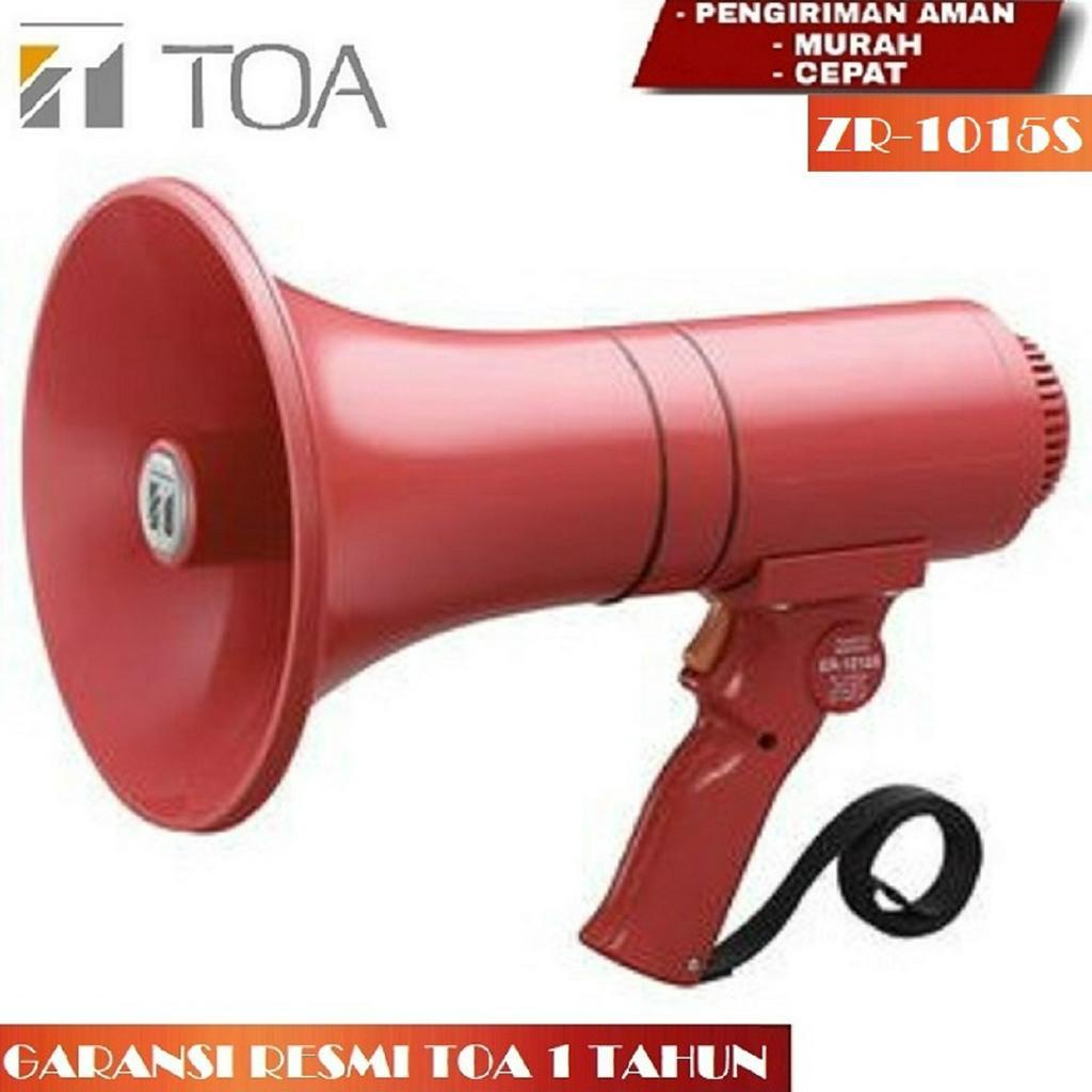 Jual Megaphone TOA ZR 1015 S ( 15 watt, dengan sirine) | Shopee Indonesia