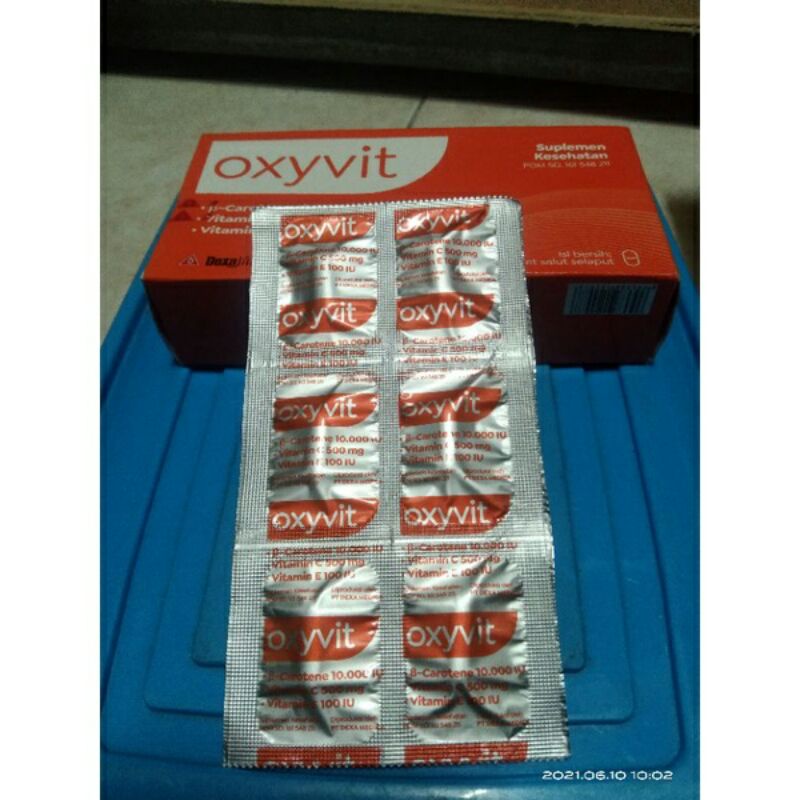 Jual OXYVIT VITAMIN C ISI 6 TABLET (PER STRIP) | Shopee Indonesia