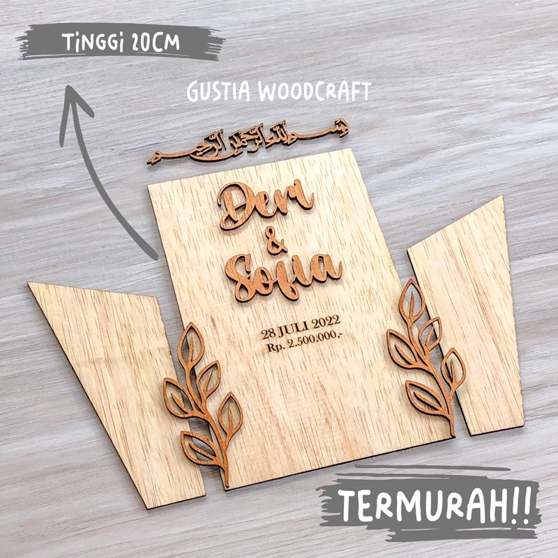 Jual Laser Cut Grafir mahar set | Dekorasi ornamen mahar | Scrapbook ...
