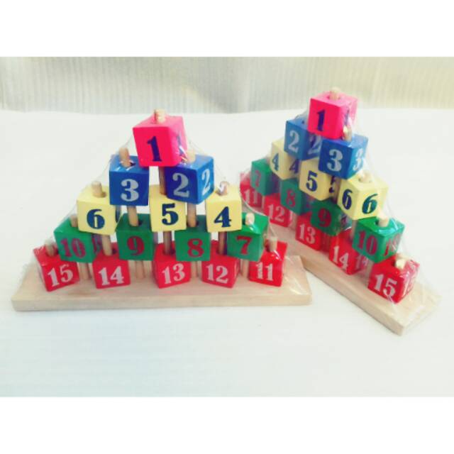 Jual Balok angka susun piramida | Shopee Indonesia