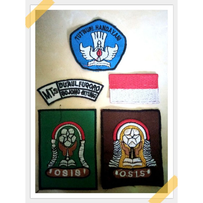 Jual Perlengkapan & Atribut Sekolah (Bet/Bendera/Logo/Bordir OSIS TK/SD ...