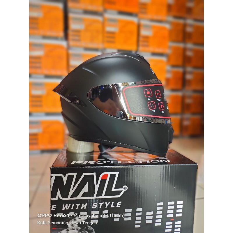 Jual HELM SNAIL FF S1 BK DOF PAKET GANTENG FULL BOK | Shopee Indonesia