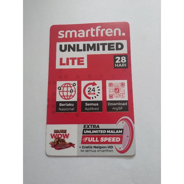 Jual Voucher Smartfren Super 4G Unlimited Lite (700MB perhari) | Shopee ...