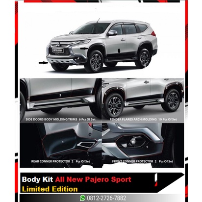 Jual Body Kit All New Pajero Sport Limited Edition | Shopee Indonesia