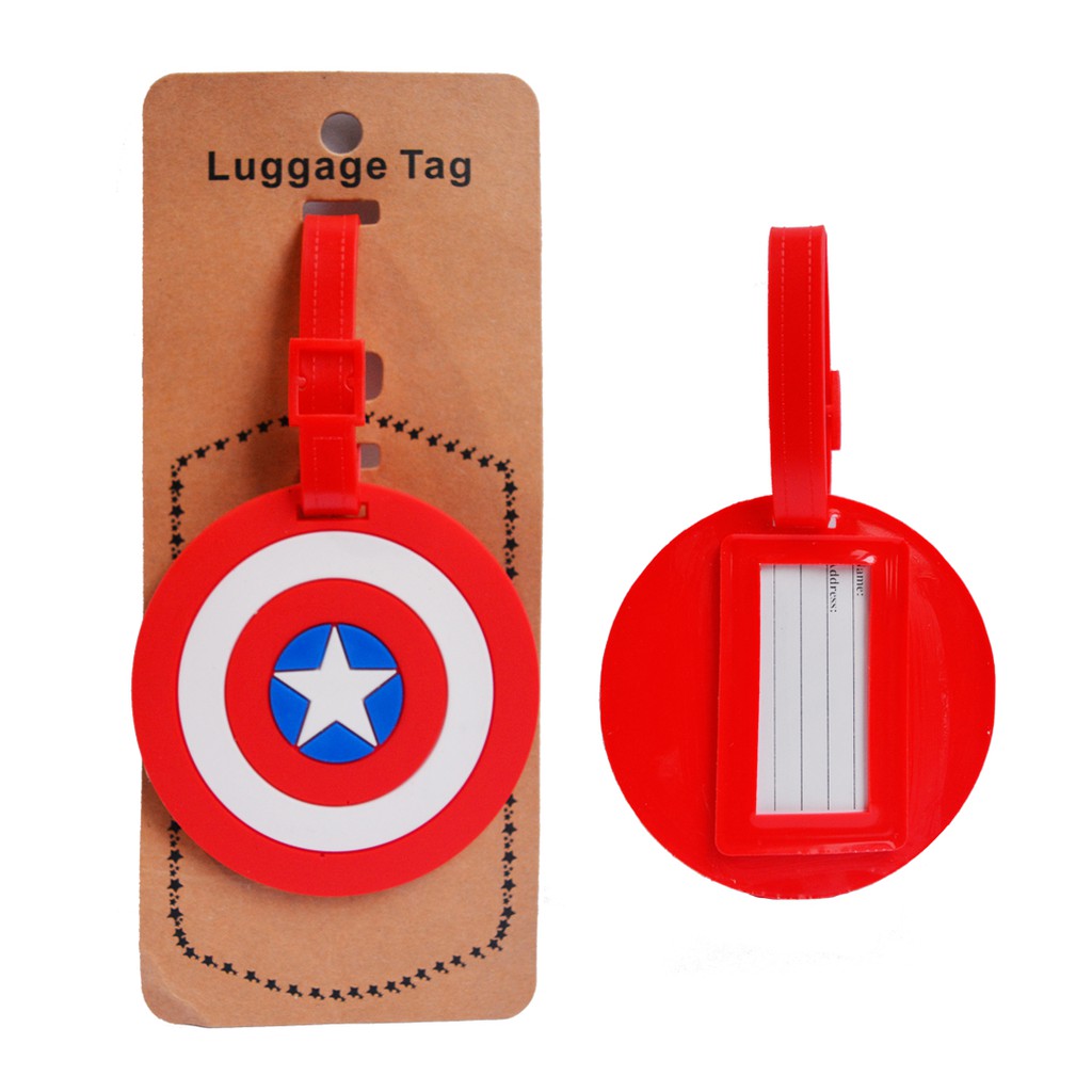 Jual LUGGAGE TAG CAPTAIN AMERICA | Shopee Indonesia