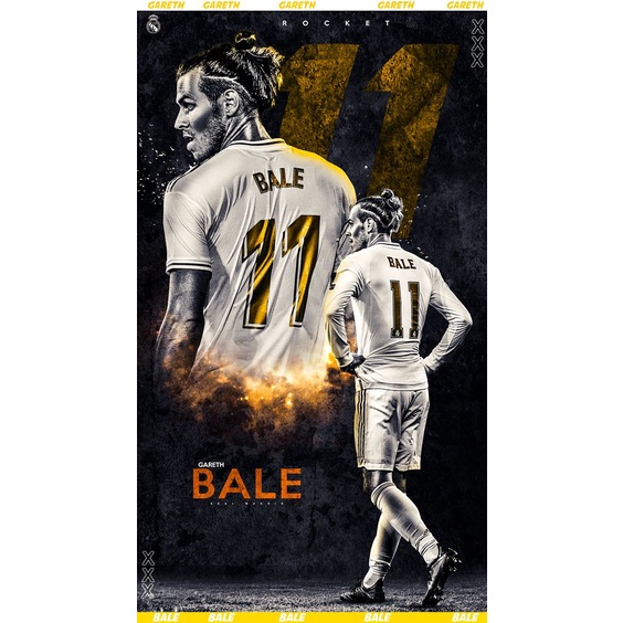 Jual POSTER HIASAN DINDING GARETH BALE. | Shopee Indonesia