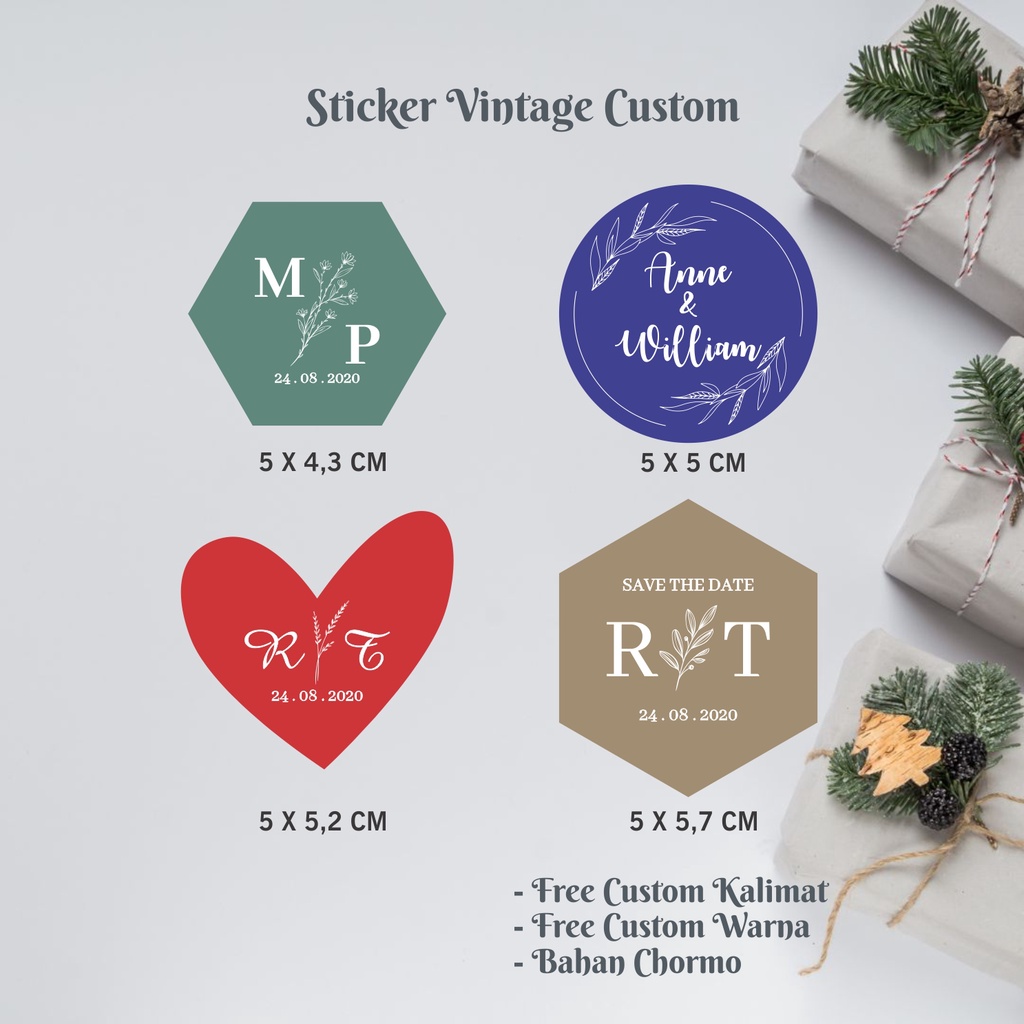 Jual Sticker Custom Cutting Unik Premium Mewah Kekinian | Shopee Indonesia