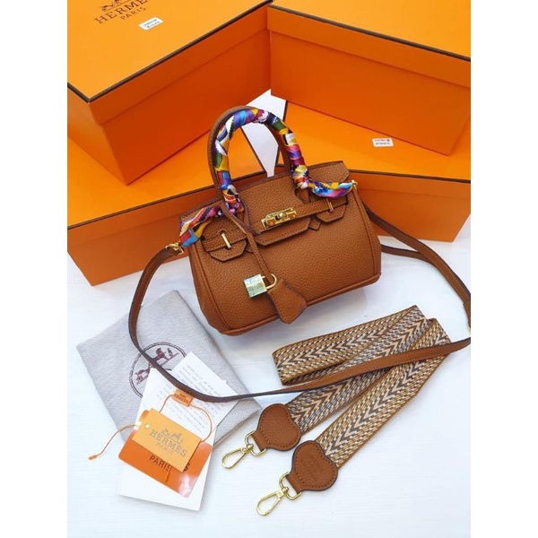 Jual H3RMES B!RK!N TOGO MINI TOP HANDLE GHW LOOK PREMIUM [FREE BOX ...