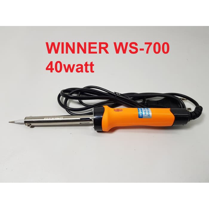 Jual Solder 40 watt Merk WINNER Type WS-700 | Shopee Indonesia
