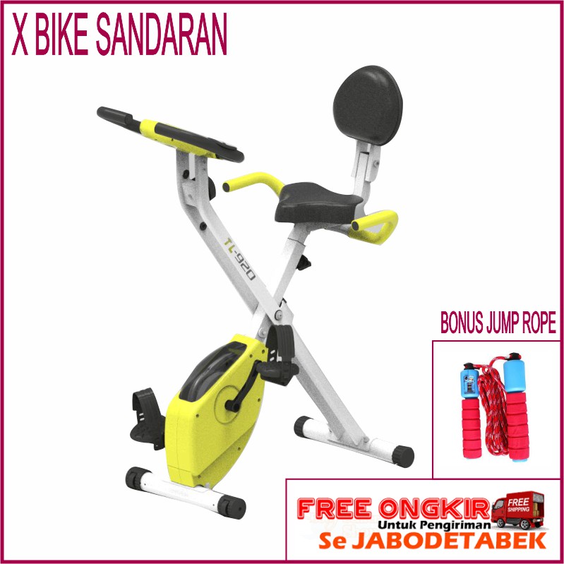 Jual Sepeda Statis Terbaru - X Bike Sandaran TOTAL Sepeda Olahraga ...