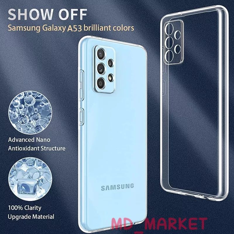 Jual Samsung A13 A14 A23 A24 A33 A34 A53 A54 A73 4G 5G Clear Case HD 2mm Softcase Bening ...