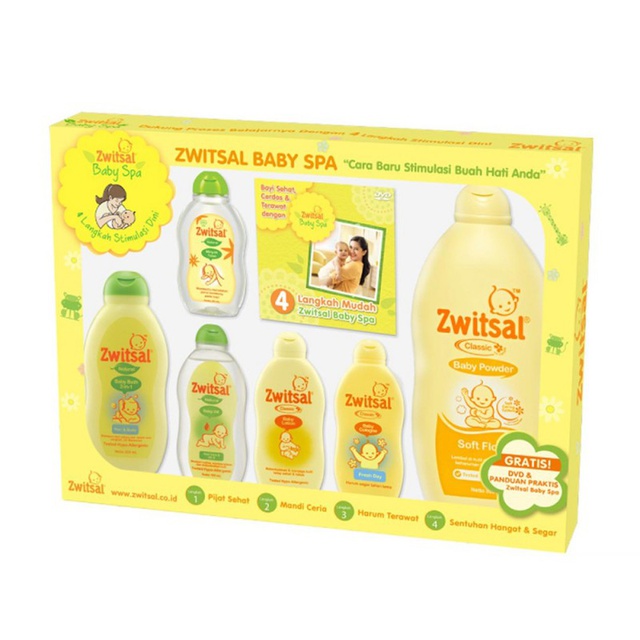 Jual ZWITSAL BABY SPA GIFT BOX / ZWITSAL ESSENTIAL GIFT SET | Shopee ...