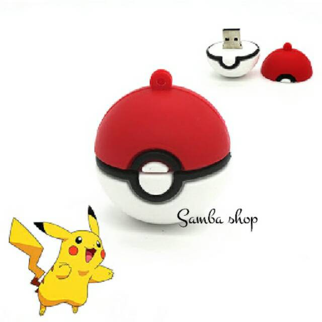 Jual FLASHDISK KARAKTER UNIK LUCU POKEBALL POKEMON | Shopee Indonesia