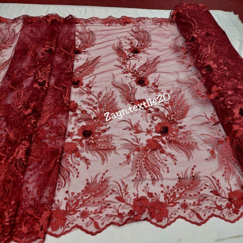 Jual Termurah!! Kain Tile Bunga Timbul / Tile 3D Bunga Timbul / Harga ...