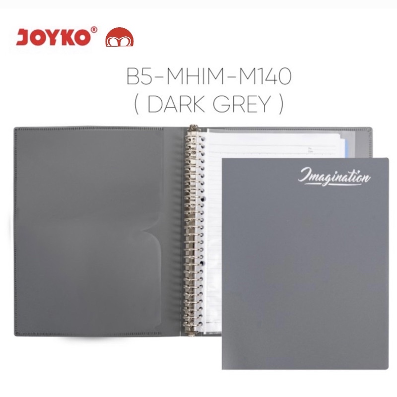 Jual Binder Note B5 Map Ring Binder Joyko Buku Loose Leaf - Imagination ...