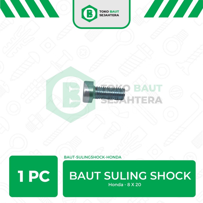 Jual BAUT-BAUD L SULING SHOCK-SOK HONDA BEBEK M8 X 20 (10 PCS) | Shopee ...