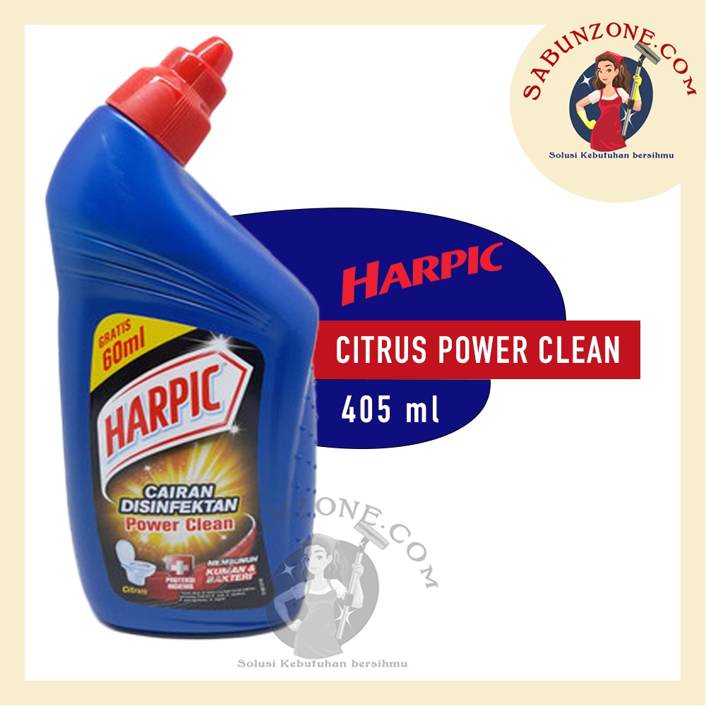 Jual Pembersih Toilet Harpic Citrus Power Clean / Original 10 Max Clean / Citrus 10 Max Clean ...