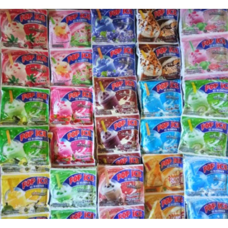 Jual POP ICE / ICE BLENDED Varian Rasa | Shopee Indonesia