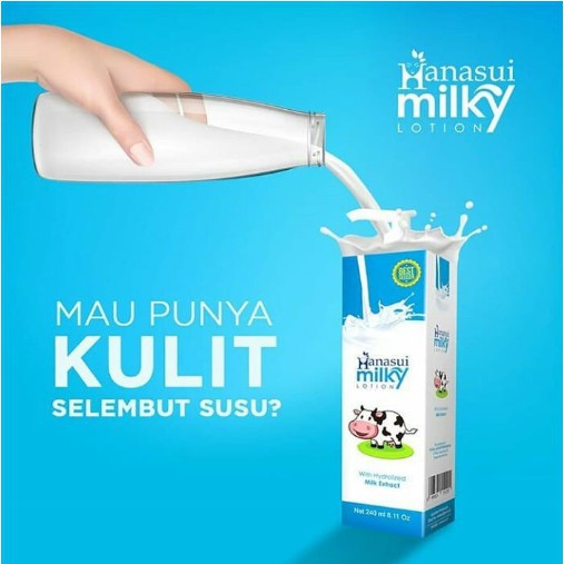 Jual HANASUI- Hand Body Lotion Milky | Shopee Indonesia