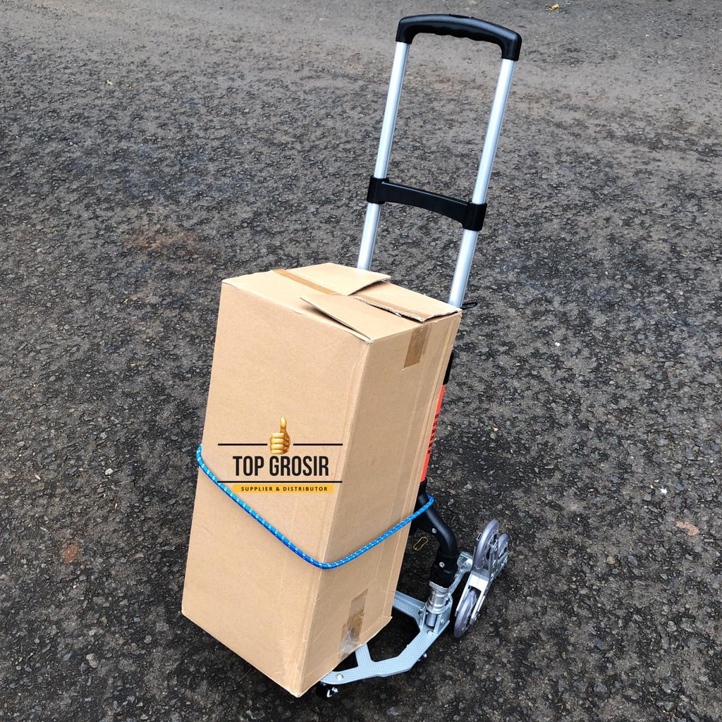 Jual Trolly Roda Dorong Alat Bantu Angkut Barang Troli Tangga roda 10 ...