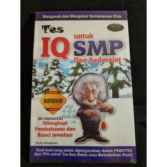 Jual Buku psikotes/ tes IQ untuk SD SMP SMA | Shopee Indonesia