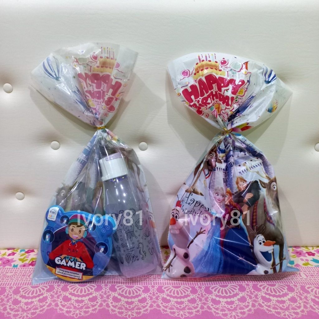 Jual Paket bingkisan souvenir ulang tahun karakter anak tepak panda ...