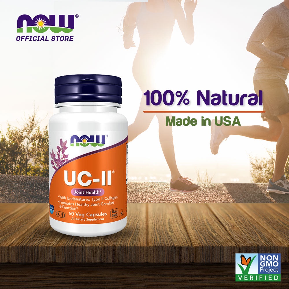 Jual NOW Supplements, UC-II Joint Health 60 Capsules UC II with ...