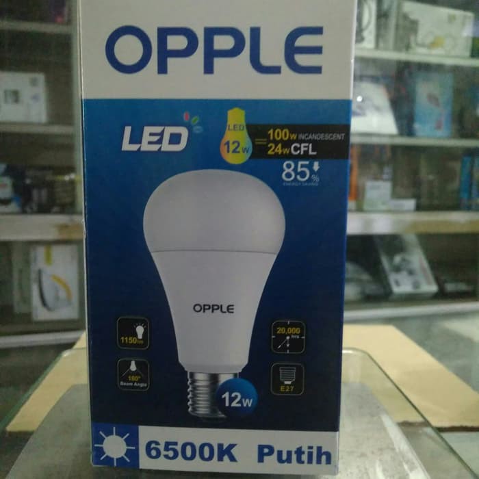 Jual Lampu LED Opple LEDbulb 12w 12 watt cool daylight putih | Shopee Indonesia