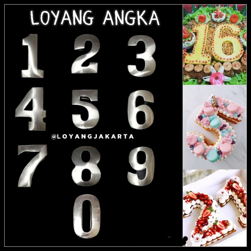 Jual Loyang angka Cake/tumpeng/pudding | Shopee Indonesia