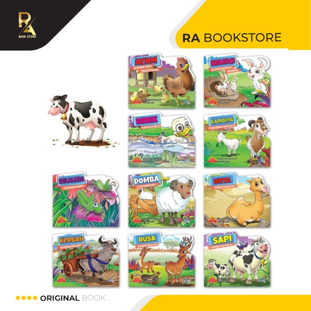 Jual Cerita Bergambar (Cergam) - Seri Hewan Halal - Buku Cerita Anak ...
