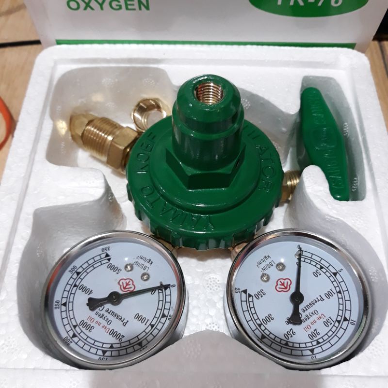 Jual Regulator Las OXYGEN YAMATO/Regulator Oxygen OXY YAMATO REG OXY ...